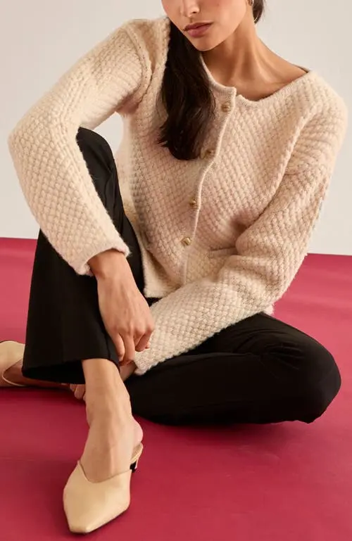 CRESCENT Boucle Knit Jacket