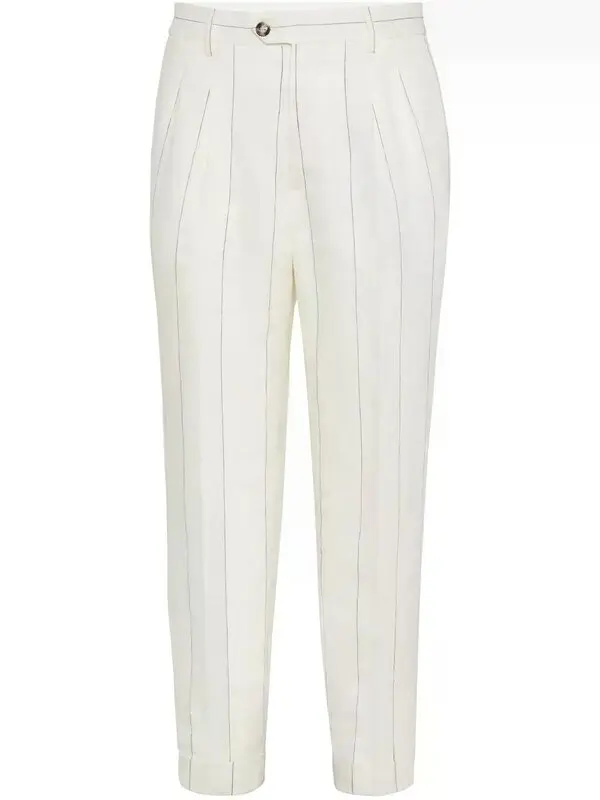 Brunello Cucinelli Striped Trousers