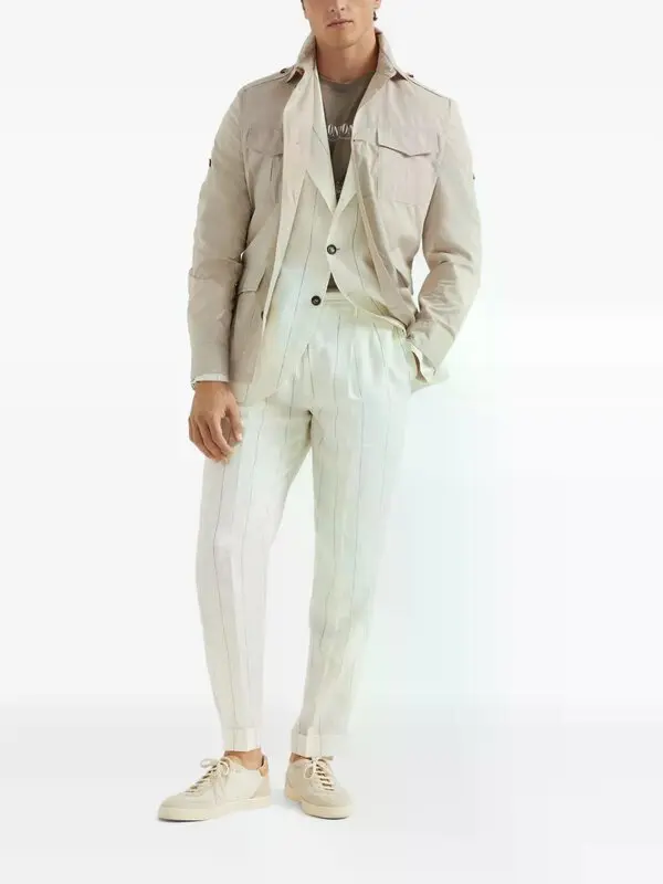 Brunello Cucinelli Striped Trousers