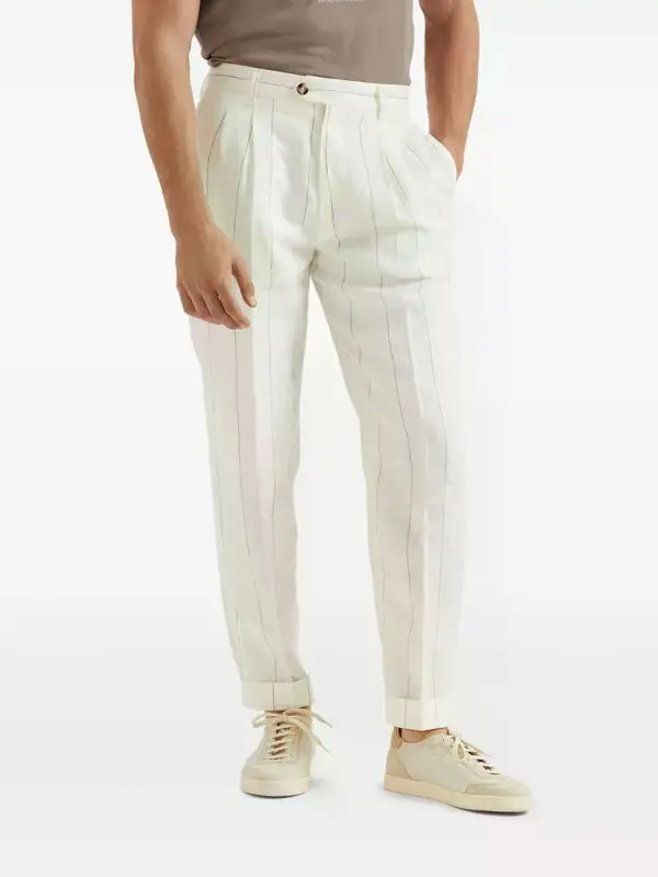 Brunello Cucinelli Striped Trousers