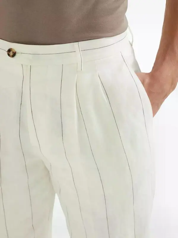 Brunello Cucinelli Striped Trousers