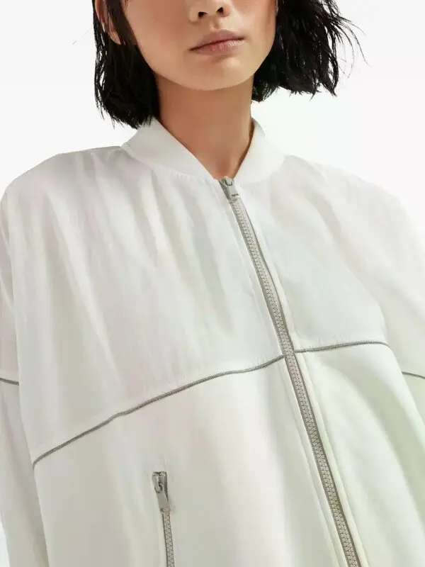 Brunello Cucinelli Monili-embellished Track Jacket