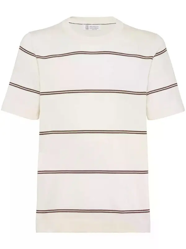 Brunello Cucinelli Striped T-shirt