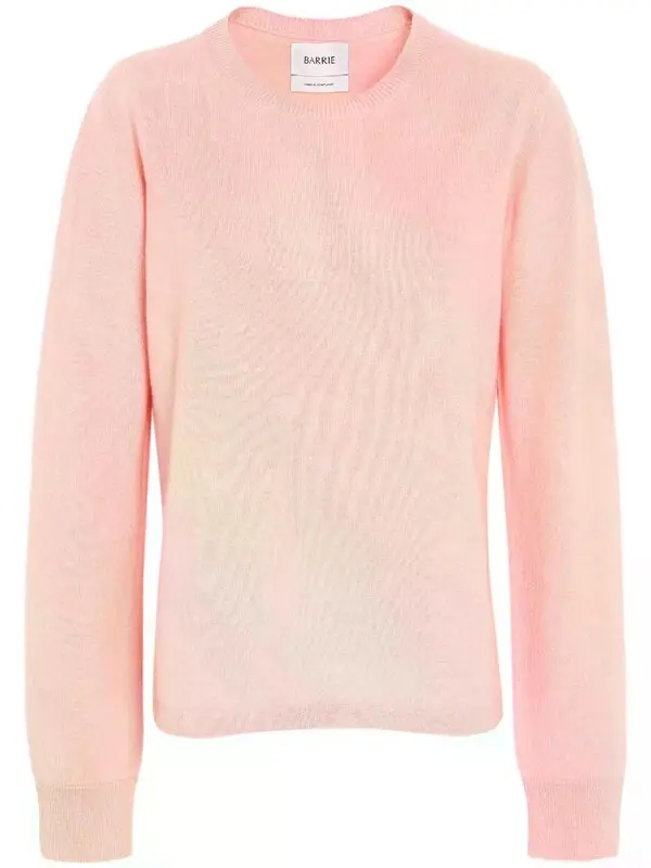 BARRIE Round-neck Jumper - Pink