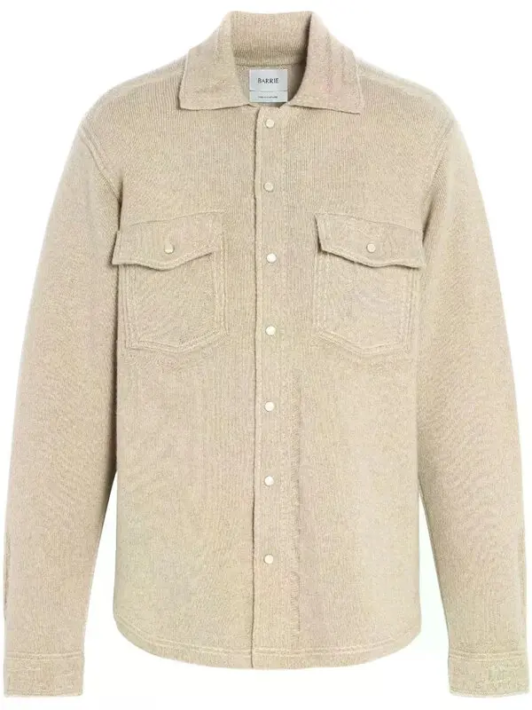 BARRIE Denim Overshirt - Neutrals