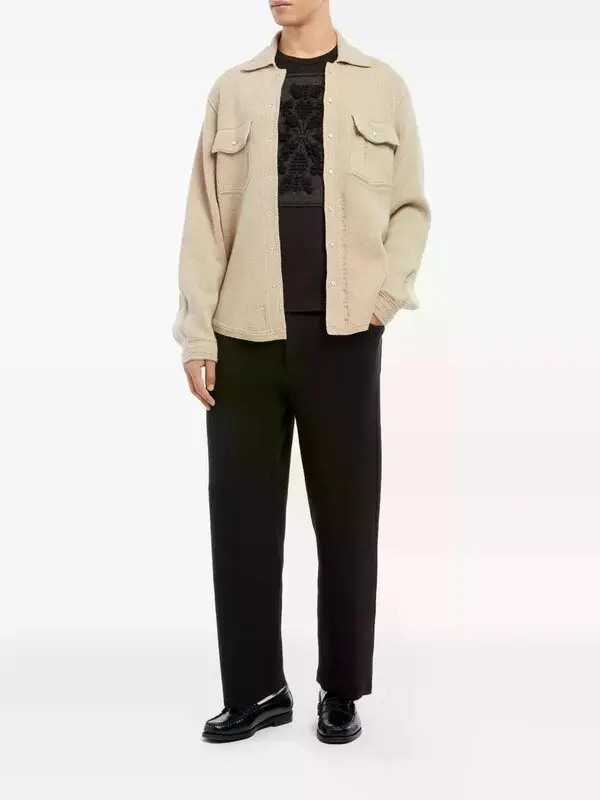 BARRIE Denim Overshirt - Neutrals