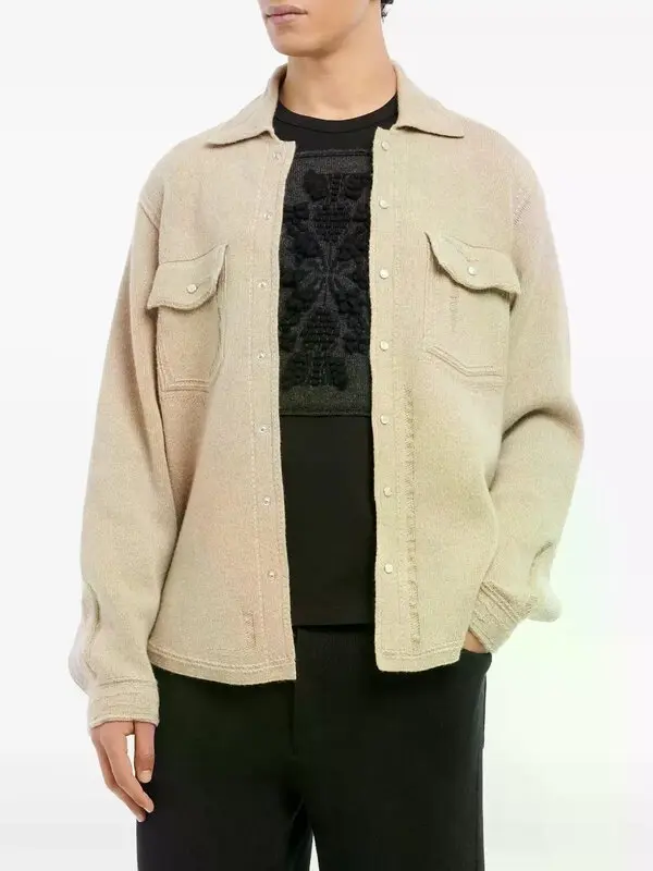 BARRIE Denim Overshirt - Neutrals