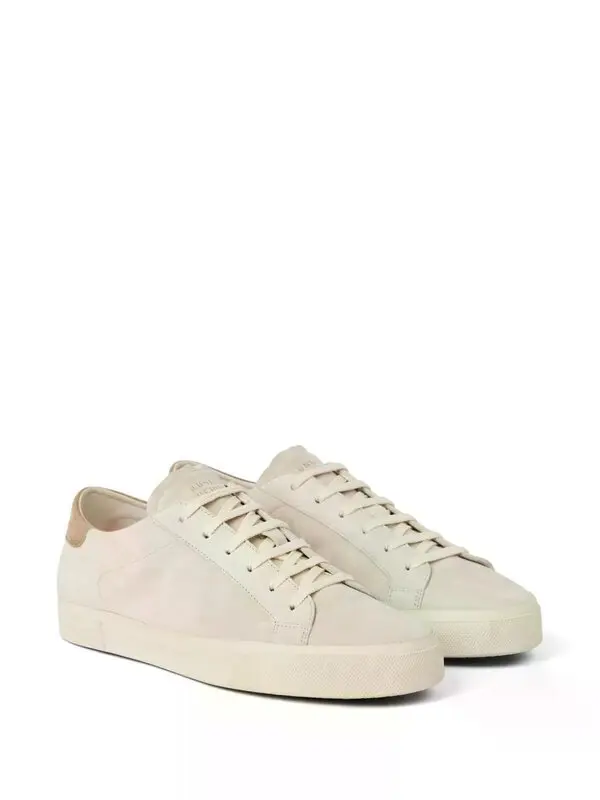 Brunello Cucinelli Suede Lace-up Trainers - Neutrals