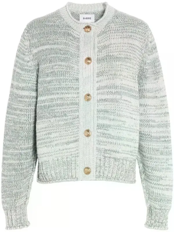 BARRIE Chunky-knit Cashmere Cardigan