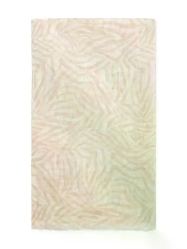 Brunello Cucinelli Abstract-pattern Print Scarf - Neutrals