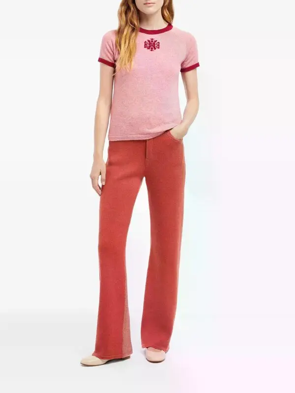 BARRIE Cashmere T-shirt - Pink