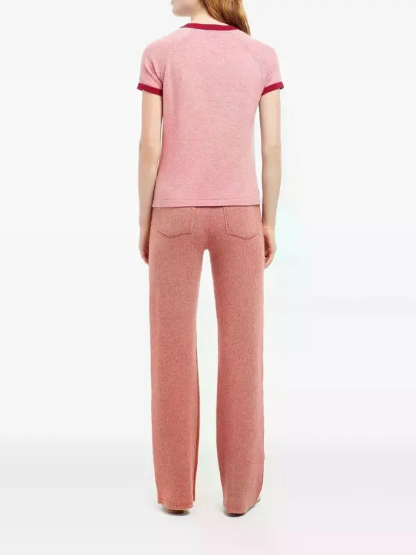 BARRIE Cashmere T-shirt - Pink