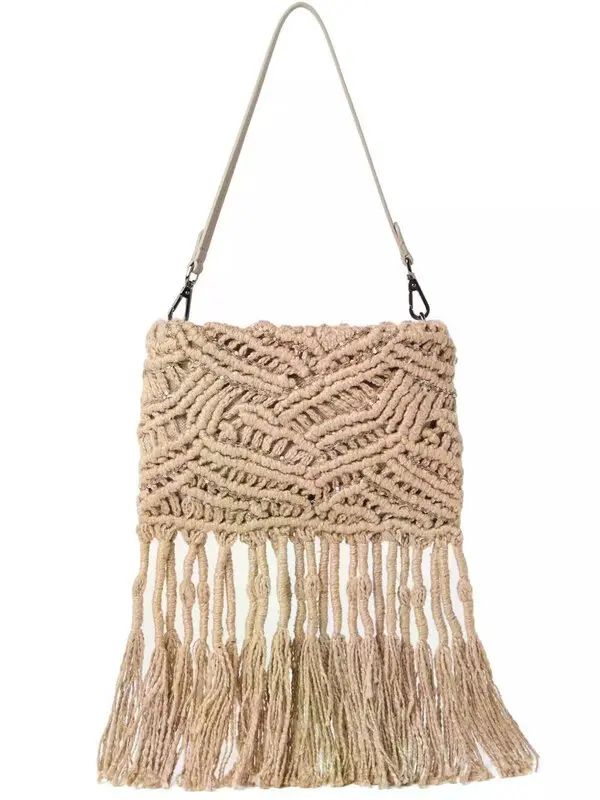Brunello Cucinelli Fringe-detail Shoulder Bag