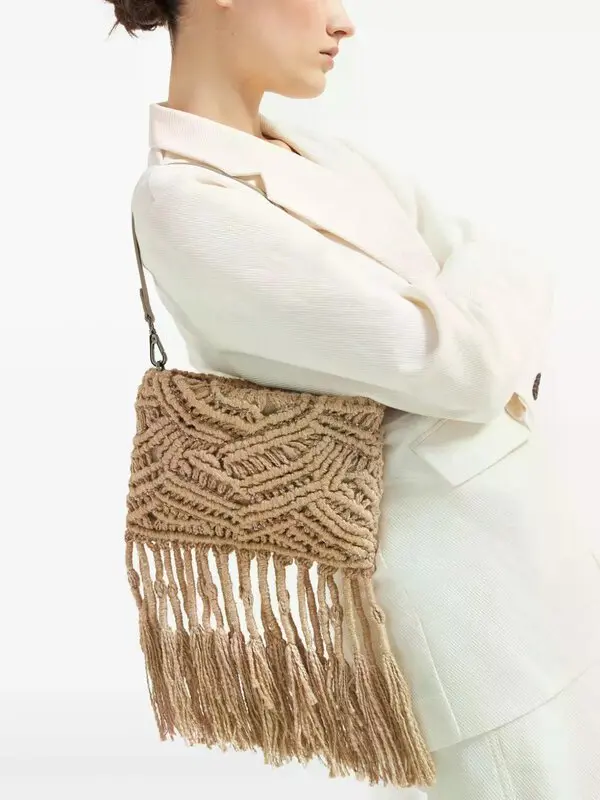 Brunello Cucinelli Fringe-detail Shoulder Bag