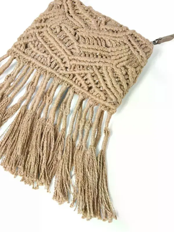 Brunello Cucinelli Fringe-detail Shoulder Bag