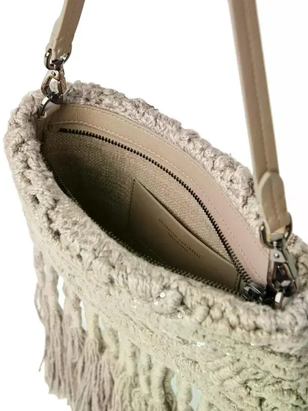 Brunello Cucinelli Fringe-detail Shoulder Bag