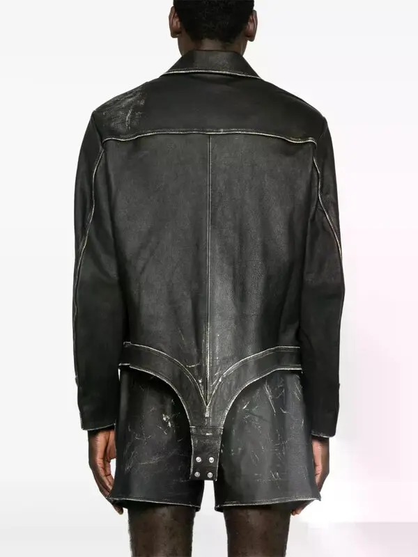 Coperni Leather Body Jacket