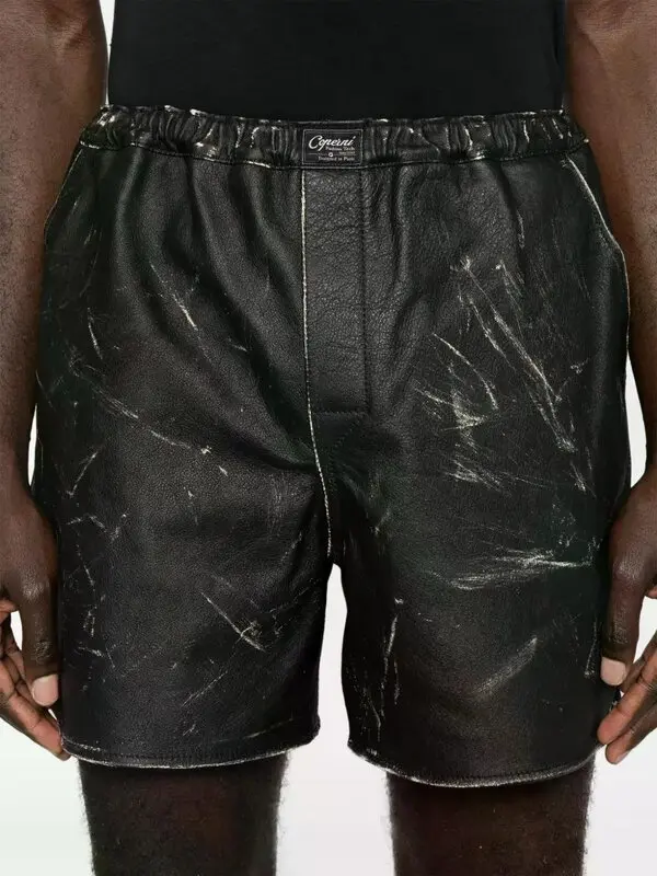 Coperni Leather Boxer Shorts
