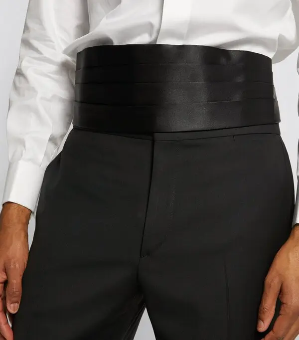Brioni Pre-tied Silk Bow Tie
