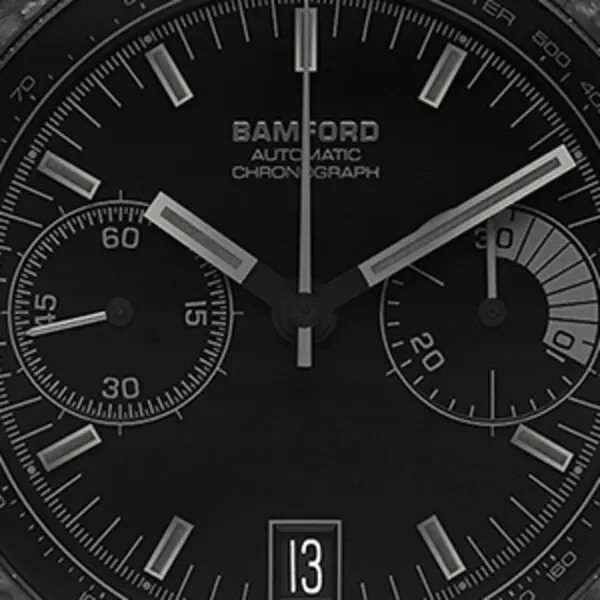 BAMFORD LONDON Forged Carbon Chronograph Watch