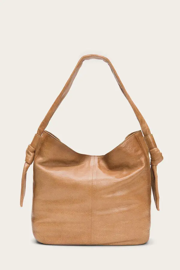 THE FRYE COMPANY Nora Knotted Hobo - Beige