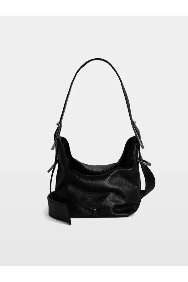 Zadig&Voltaire Baby Jane Leather Bag - Black