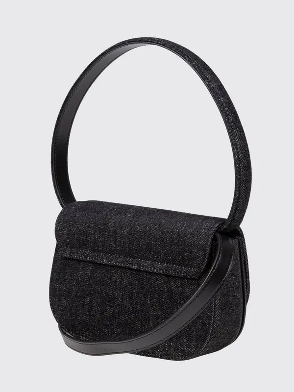 DIESEL® Mini Bag With Logo Detail - Black