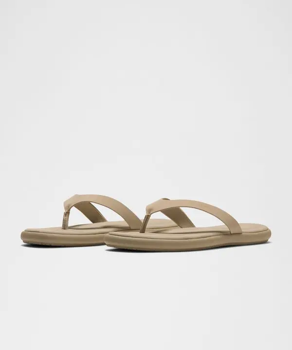Lululemon Restfeel Flip-flop Sandals - Oakwood Tan/oakwood Tan/nomad