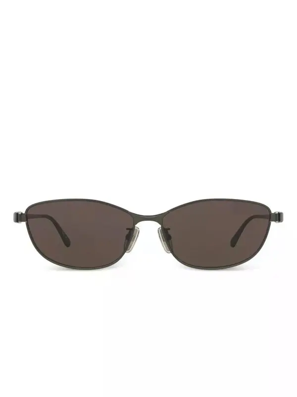 Balenciaga Oval-frame Sunglasses - Grey