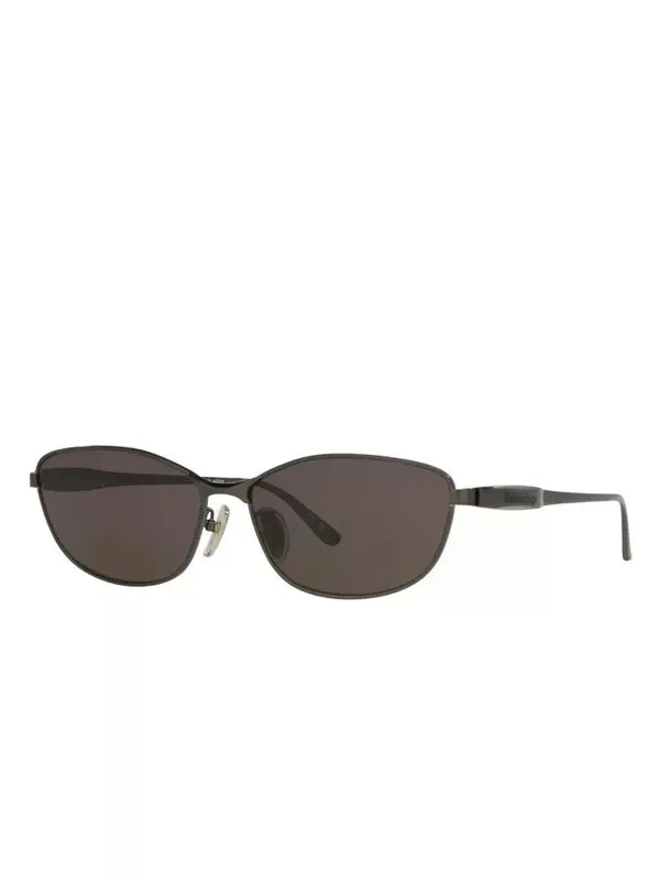 Balenciaga Oval-frame Sunglasses - Grey