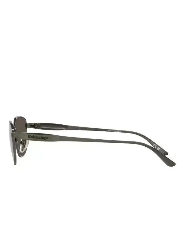 Balenciaga Oval-frame Sunglasses - Grey