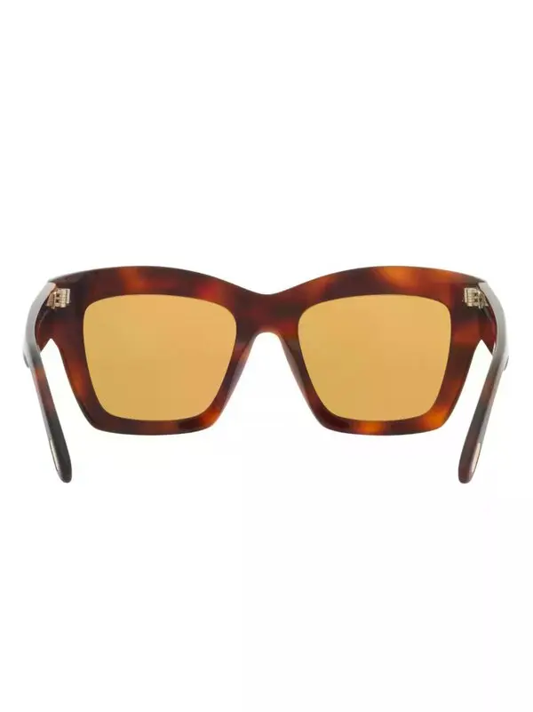 TOM FORD Luna Oversized Sunglasses - Green