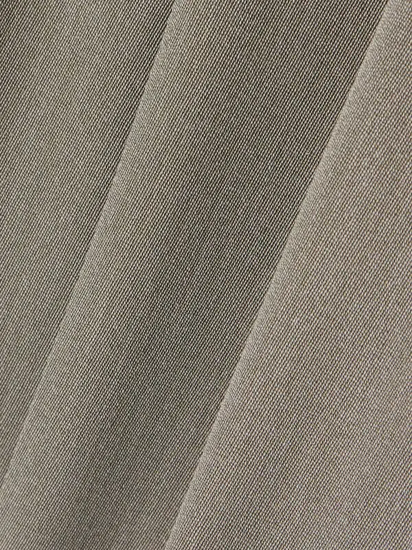 Loro Piana Hudson Cropped Pleated Wool Tapered Trousers