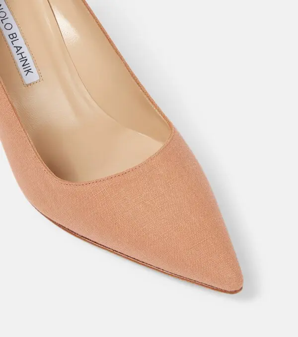 Manolo Blahnik Tora 70 Pumps - Brown