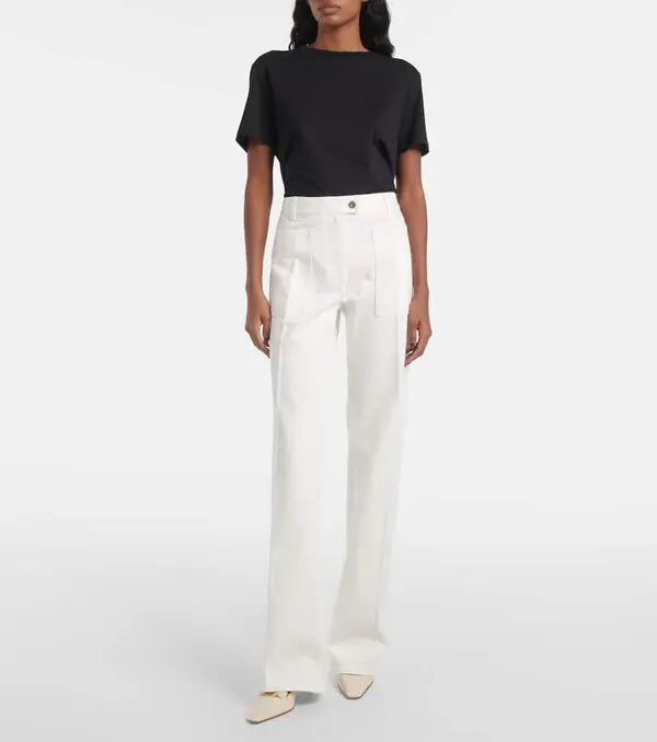 FERRAGAMO Mid-rise Straight Leg Jeans