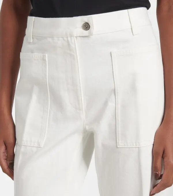 FERRAGAMO Mid-rise Straight Leg Jeans
