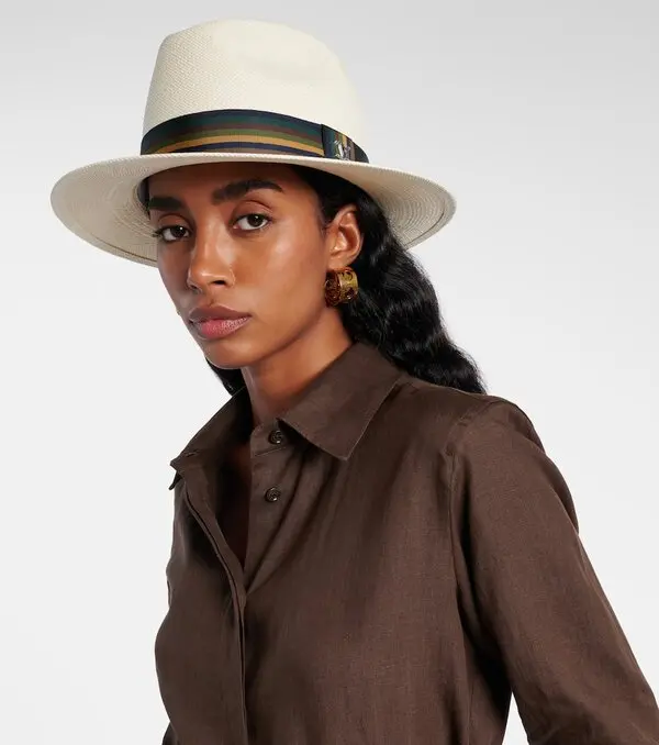 Max Mara Rodesia Panama Hat - Beige