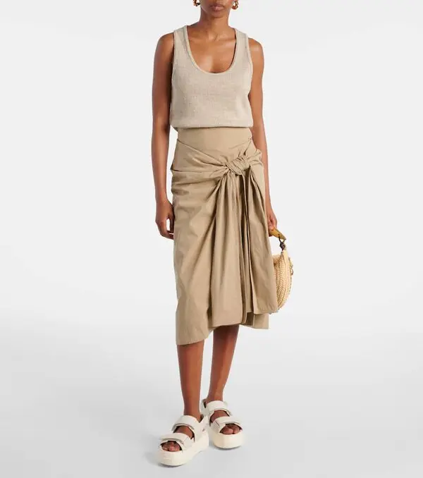 Hogan H680 Leather Sandals