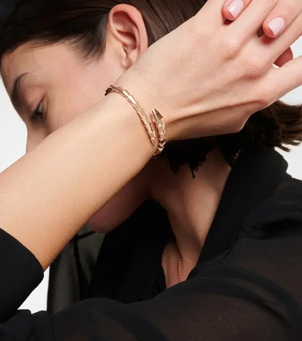 BVLGARI Serpenti Viper 18kt Rose Bracelet