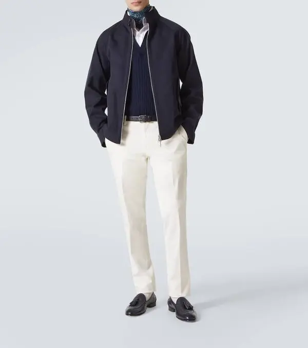 Dunhill Reversible Cotton Harrington Jacket