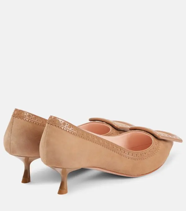 ROGER VIVIER Viv In The City" Suede Pumps