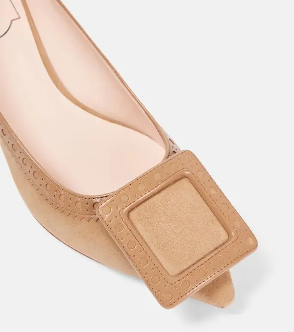 ROGER VIVIER Viv In The City" Suede Pumps