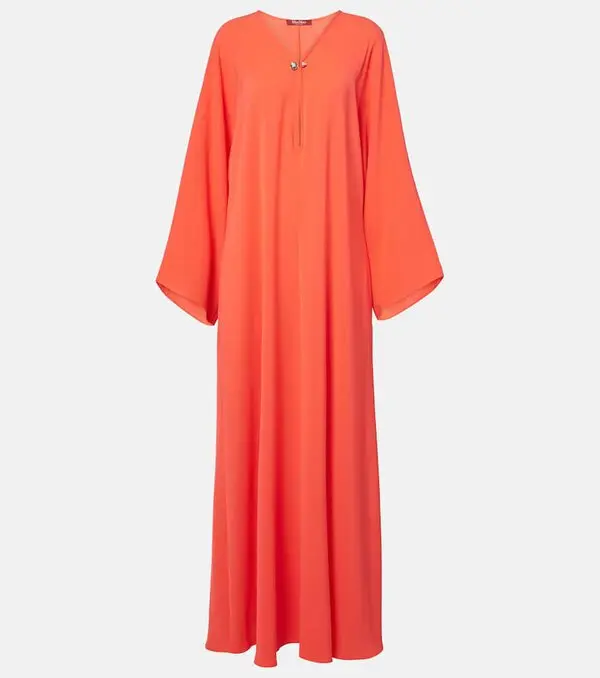 Max Mara Lillo Maxi Dress - Red