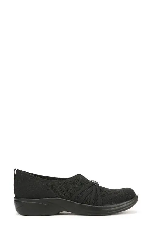 LIFESTRIDE Bzees Niche Knit Slip-on Sneaker - Black Knit
