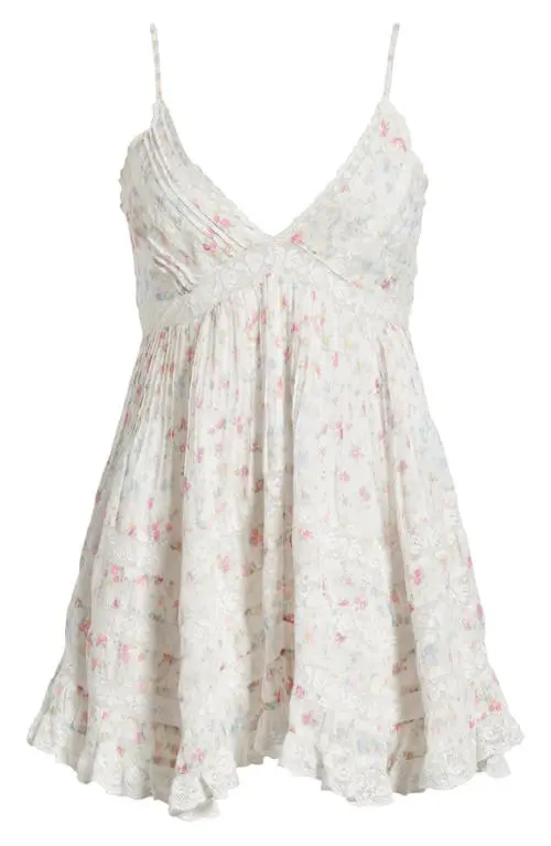 LoveShackFancy Alonna Sleeveless Minidress