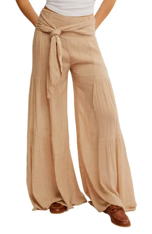 Free People Tie-waist Wide-leg Pants