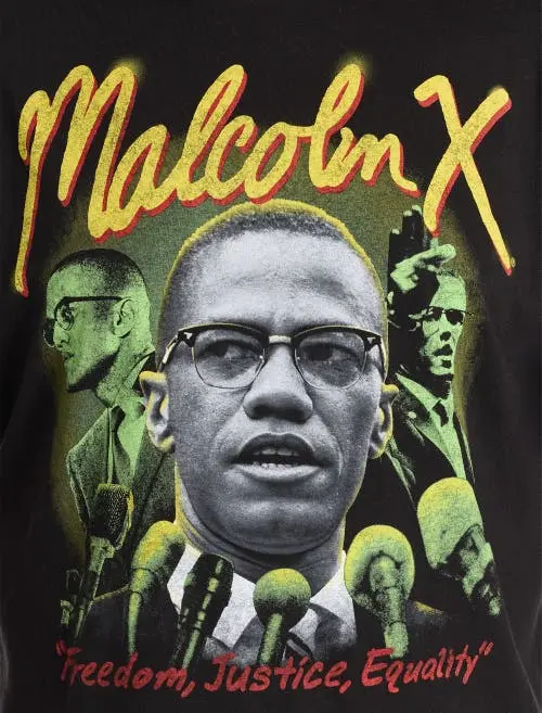 TRUE NATION BY DXL Big & Tall Malcom X Graphic Tee