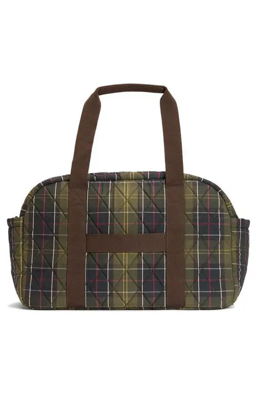 Barbour Wetherham Tartan Quilted Travel Bag - Classic Tartan
