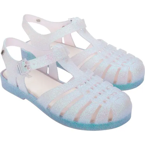 Melissa Possession Glitter Fisherman Sandal - Glitter Clear