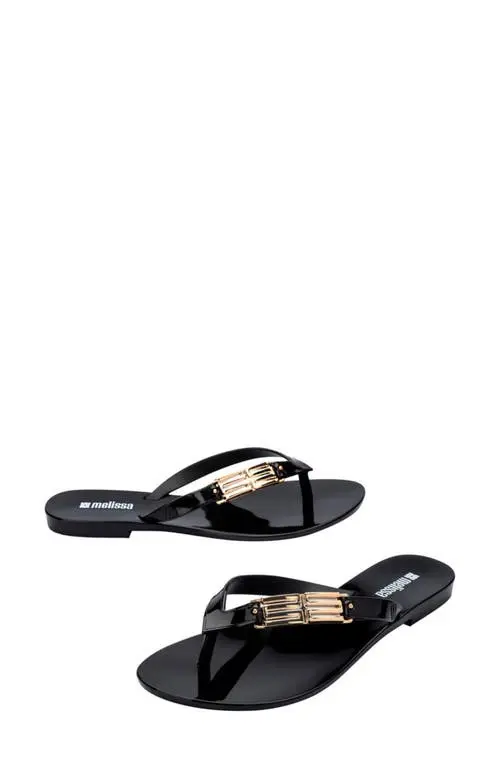 Melissa Harmonic Flip Flop - Black